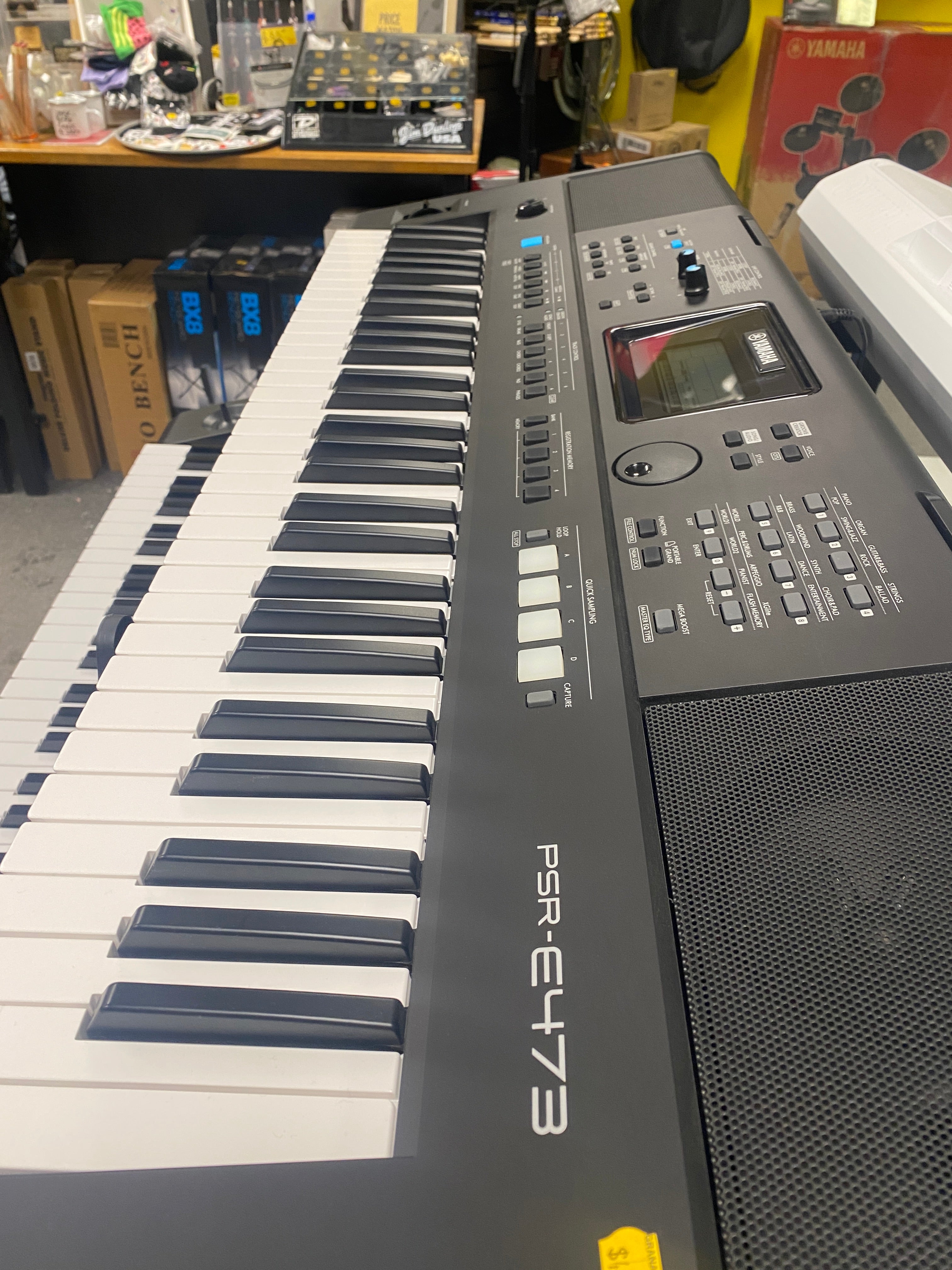 Yamaha PSR-E473 61-Note Portable Keyboard – Granata Music Ltd